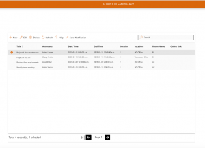 Fluent UI Details List and Command Bar Components in Power Apps Canvas ...